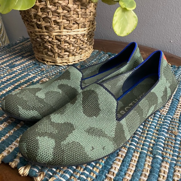Rothy's | Shoes | Rothys Shoes Rothys Loafer Olive Camo Sz 75 | Poshmark